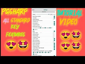 PGSHARP ALL *STANDARD* FEATURES | TUTORIAL VIDEO | BY DynamMystic|pgsharp standard key|