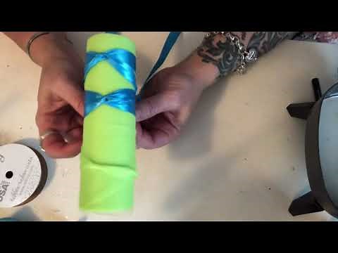 French knotting/ballerina wrapping for bouquets