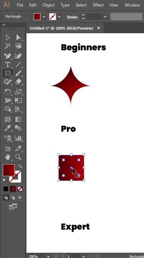 Shape Design Transformation | From Master to Basic Level #graphicdesign #alfalah #illustrator
