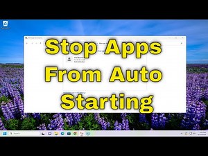 Stop Apps From Opening on Startup Windows 10 [Guide]