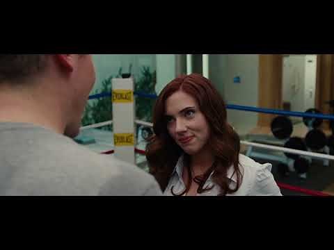 Natasha Romanoff meets Iron man and Fight in the Boxing Ring Scene - Iron Man 2 (2010) - HD1080p