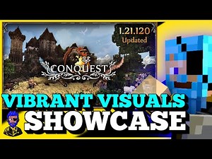 Conquest Vibrant Visual Showcase ¦ Daz Man Minecraft Texture Pack Showcase ¦ Minecraft Bedrock