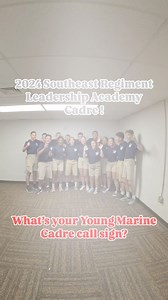 1.1K views · 193 reactions | Reel Thursday!  What was your Young Marine Cadre call sign? Comment below! ⬇️ Adult volunteers, check back next week to share your call sign! #YoungMarines #ReelThursday #YouthLeadership #CommunityBuilding | Young Marines | Facebook