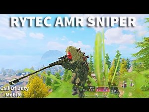 NINJA RYTEC AMR Sniper gameplay | COD mobile RYTEC AMR Sniper LOADOUT