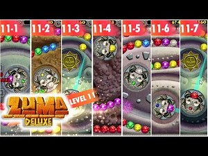 ZUMA DELUXE GAME 2023 | LEVEL 11 GAMEPLAY ALL LEVELS