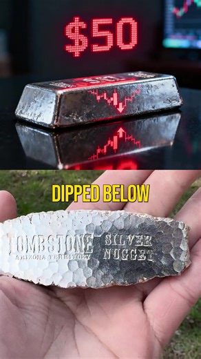 8.8K views · 68 reactions | Silver just dipped under $50 — and this is where smart stackers move. They’re stacking junk silver, bars, and Maples while everyone else hesitates.  Grab yours close to spot at PeerMetals  Stack smart. Buy the dip. #Silver #Stacking #SilverStacking #JunkSilver #SilverBars #MapleLeaf #Bullion #SilverPrice #SilverCoins #Investing #PeerMetals #BuyTheDip | PeerMetals | Facebook