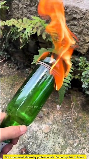 Glass Bottle Transformation 😲🕯️