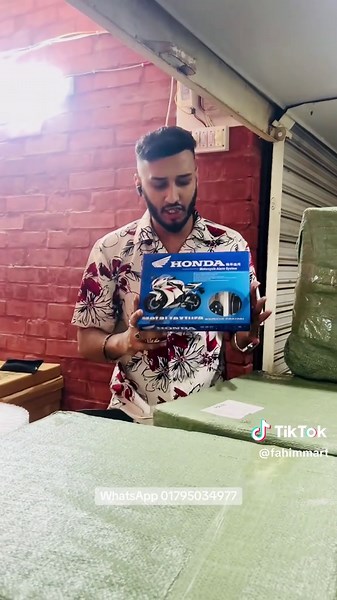 Honda Security Alarm for Bikes - Order Now