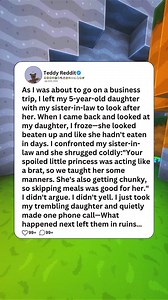 53K views · 658 reactions | As I was about to go on a business trip, I left my 5-year-old daughter with my sister-in-law... | Gaming Guru | Facebook