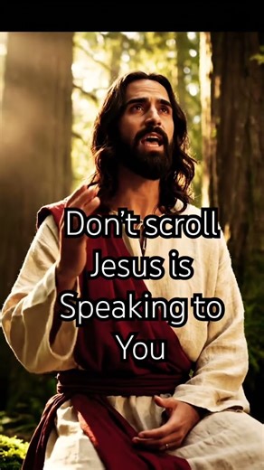 Jesus is speaking