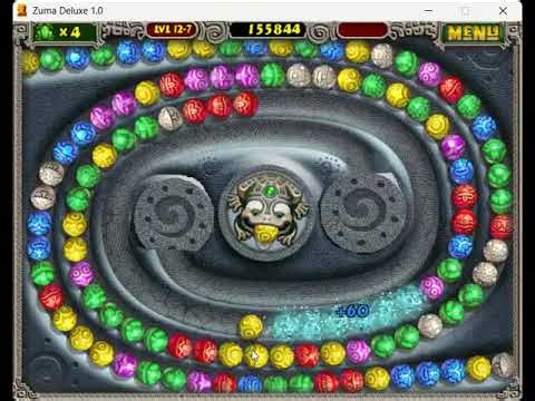 Zuma Deluxe Custom Level (Dark Vortex AI Tunnel Hard) NRDT Channel