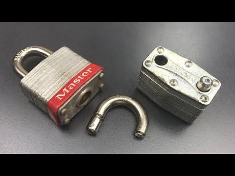 [682] Opening a Master Lock with a Master Lock (Model 500BRK)