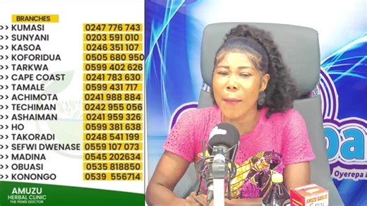 Oyerepa Afutuo is live with Auntie Naa on Oyerepa Radio/TV ||09-01-2026 || Whatsapp 0248017517|| DISCLAIMER: The views expressed in this program are those of the individuals and do not necessarily reflect the views of Promise Broadcasting Limited. [Oyerepa fm/Tv, Promise Radio/Tv] WITH THE EXCEPTION OF LIVE INTERVIEWS, WE DO NOT OWN THE RIGHTS TO THIRD-PARTY AUDIO AND VIDEO CONTENT IN THIS LIVE STREAM. AUDIO AND VIDEO CONTENT ARE USED FOR PROMOTIONAL PURPOSES ONLY. Copyright Disclaimer: Under Se