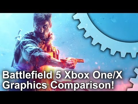 [4K] Battlefield 5: Xbox One vs X Graphics Comparison + Frame-Rate Test!