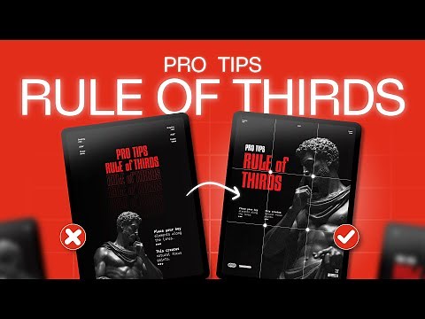 Simple Tricks to INSTANTLY Improve Your Graphic Design Skills with the Rule of Thirds