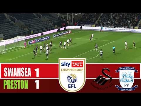 SWANSEA CITY vs PRESTON NORTH END 1-1 | 2026 Championship | Match Highlights