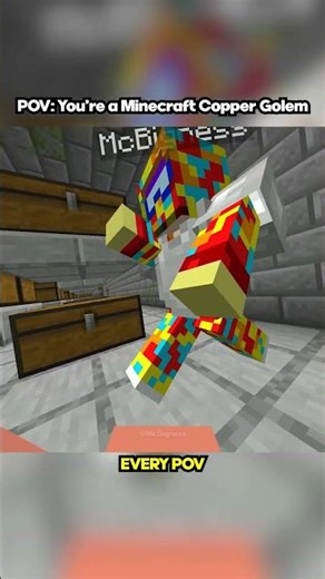POV: You're a Minecraft Copper Golem | ALL MINECRAFT POV'S