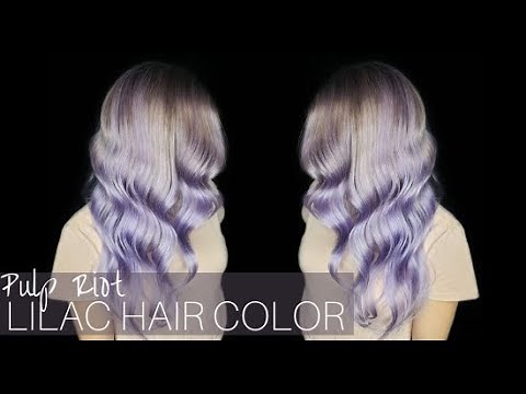 Pulp Riot Lilac | Lavender Hair Color Tutorial