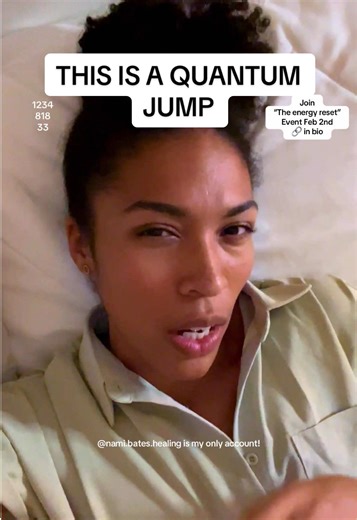 Oh, you’re in a quantum jump ✨ want to get an energy clearing and learn self healing techniques? Join me at “ the Energy Reset” live event! Link in bio ♥️ #energyclearing #channeledmessage #energyhealing #channeledmessages #messageforyou