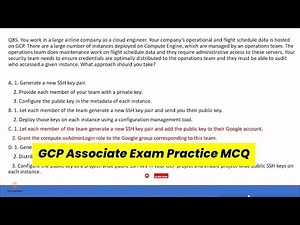 GCP | Google Cloud Associate Engineer Exam Practice Test Question Dump with Explanation | Module 5