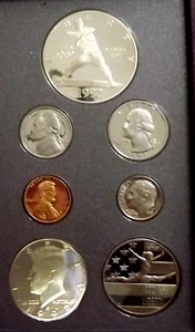 U.S. Mint 1992 Prestige Olympic Cameo/proof Set Silver Dollar   Item #930 - Etsy