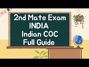Indian COC 2nd Mate Exam Full Guide
