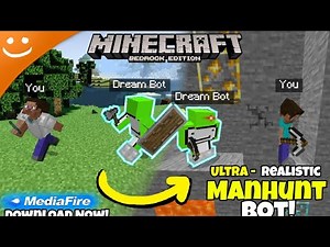 ✓ 1.18 Ultra Realistic Manhunt Bot (RELEASE!) MCPE BEDROCK EDITION