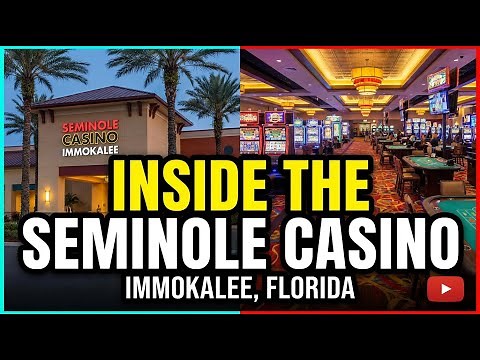 Inside the Seminole Casino in Immokalee, Florida