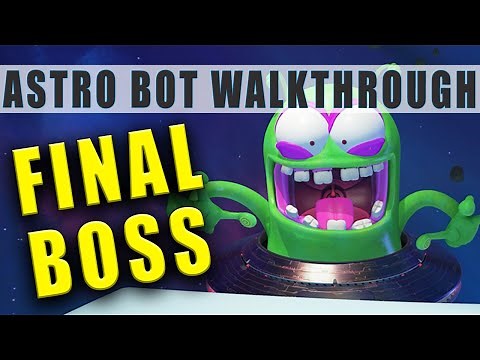 Astro Bot Final Boss Fight - How to beat Space Bully Nebulax the Alien final boss
