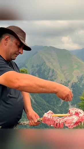 1M views · 7.4K reactions | Tender meat grilled over open flames, infused with rich aroma and tradition. A time-honored cooking experience unfolds. #GrilledMeat #OpenFlameCooking #TraditionalCuisine #Cooking | Wilderness Grill | Facebook