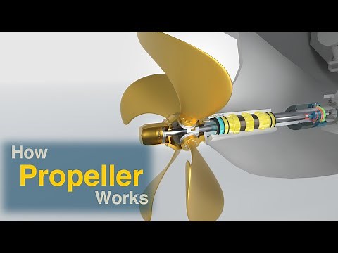 How Ship Propeller Works - Controllable Pitch, Oil Distribution Box, Stern Tube Seals