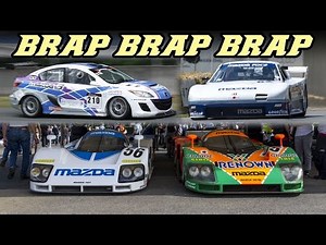 Mazda Rotary idle special - 787b, 767b, rx-792, RX-8, RX-3, 3 sedan 20b, ...