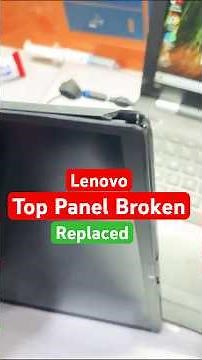 Lenovo Laptop Top Panel Broken? See Full Body Replacement Process #shorts