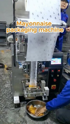 Mayonnaise Packaging Machine | Automatic Sauce Packaging Machine for Pouch & Sachet