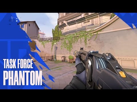 Task Force Phantom Skin (Task Force 809 Collection) Showcase - Valorant Battle Pass Skins
