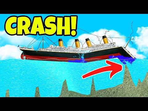 Ships vs SHALLOW WATERS! | Floating Sandbox