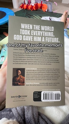 The Only Way Forward Is Back is more than a story, it’s a powerful reminder of who we really are. Through loss, love, and redemption, Jackson shows us what it means to cling to identity not shaped by circumstance, but secured in Christ. This testimony will move you, challenge you, and call you back to the truth: You are a beloved child of God. https://loom.ly/HQWeOHI | David C Cook