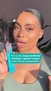 Introducing the NEW EmpowerMatte™ Precision Lipstick Crayon! A 2-in-1 lipstick liner with bold color that lasts all day✨ | Thrive Causemetics | Facebook