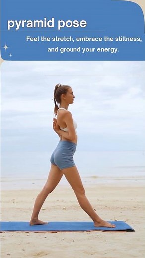 Pyramid Pose | Boost Balance & Stretch Hamstrings - Parsvottanasana