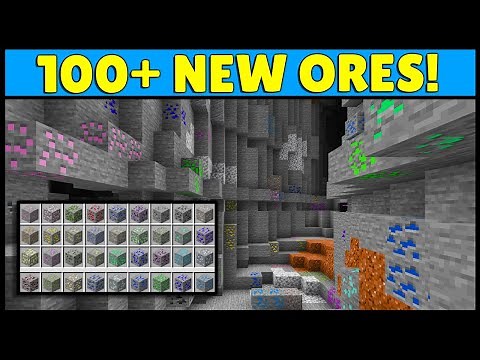 100+ NEW Ores Added To Your Minecraft - Ore Randomizer (Download)