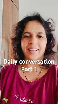 Learn kannada online | Daily conversation part 1