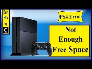 PS4 Not Enough Space But There Is? Get Free Space EASILY! [2022 FIX]