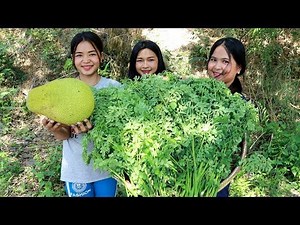 Awesome Cooking - Moringa Leaves With Jackfruit (Korko) Recipe - Cook Moringa - My Food My Lifestyle