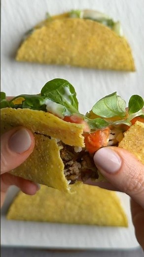 Easy 5-minute homemade tacos 🌮