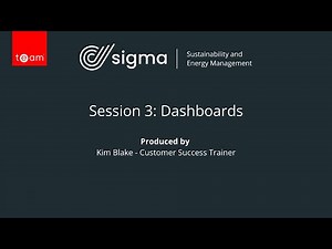 Sigma Training : Dashboards