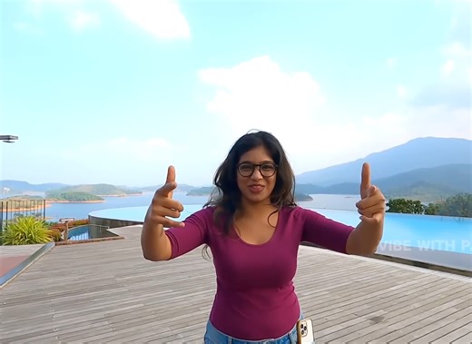 Wayanad'ல இப்படி ஒரு Luxury Infinity Pool'ஆ😱😱 | Vj Parvathy #vjpaaru #vjparvathy #vibewithpaaru #wayanad | பார்வதி
