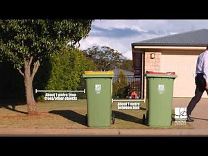 Placing your bins for collection