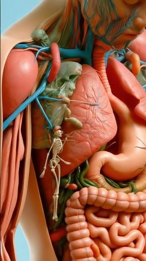 Watch Food Travel Through the Body | 3D Digestive System Animation