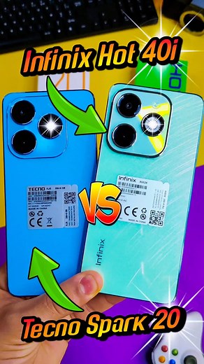 152K views · 2.2K reactions | infinix hot 40i vs tecno spark 20 | Iyad Tech Info | Facebook