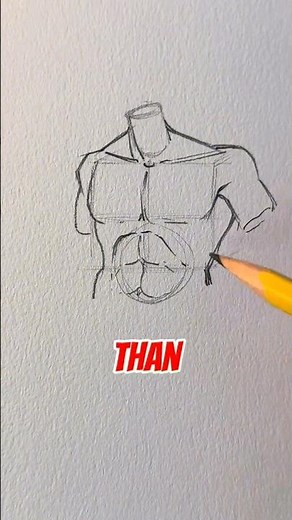 How to draw body from 3/4 perspective || Jmarron